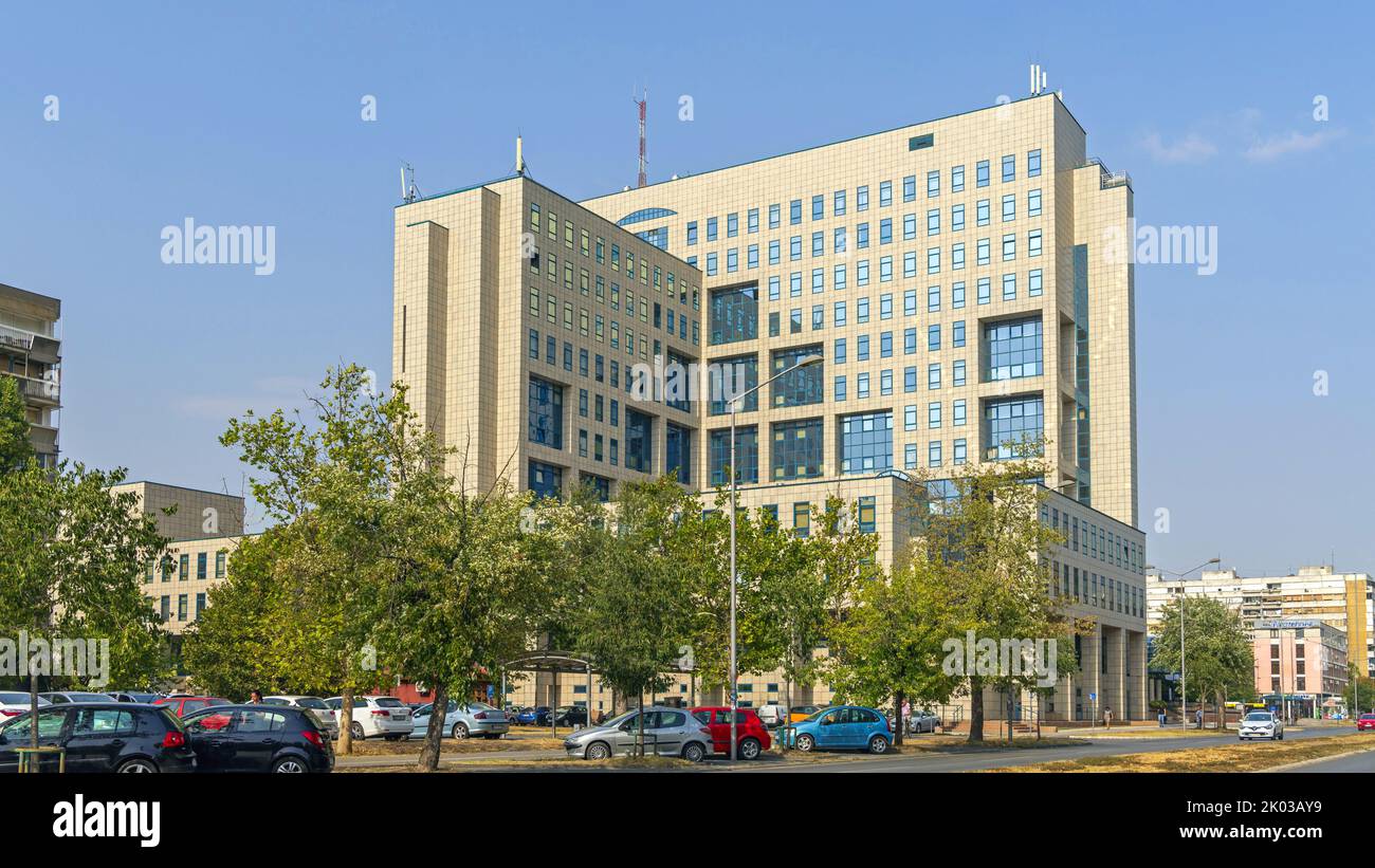 Novi Sad, Serbia - August 19, 2022: Gazprom Neft Nis Petroleum Refining ...