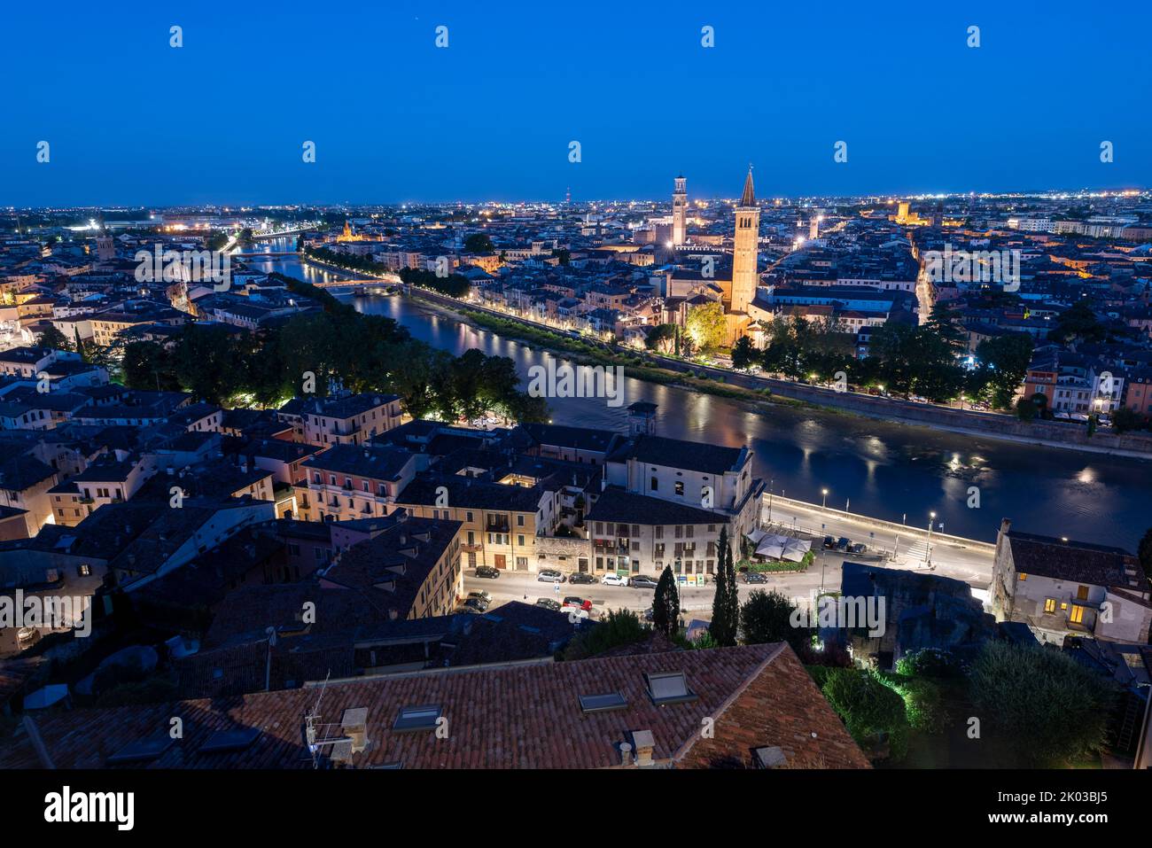 View of Verona, Basilica di Sant' Anastasia, ca. 1290, Italian Gothic ...