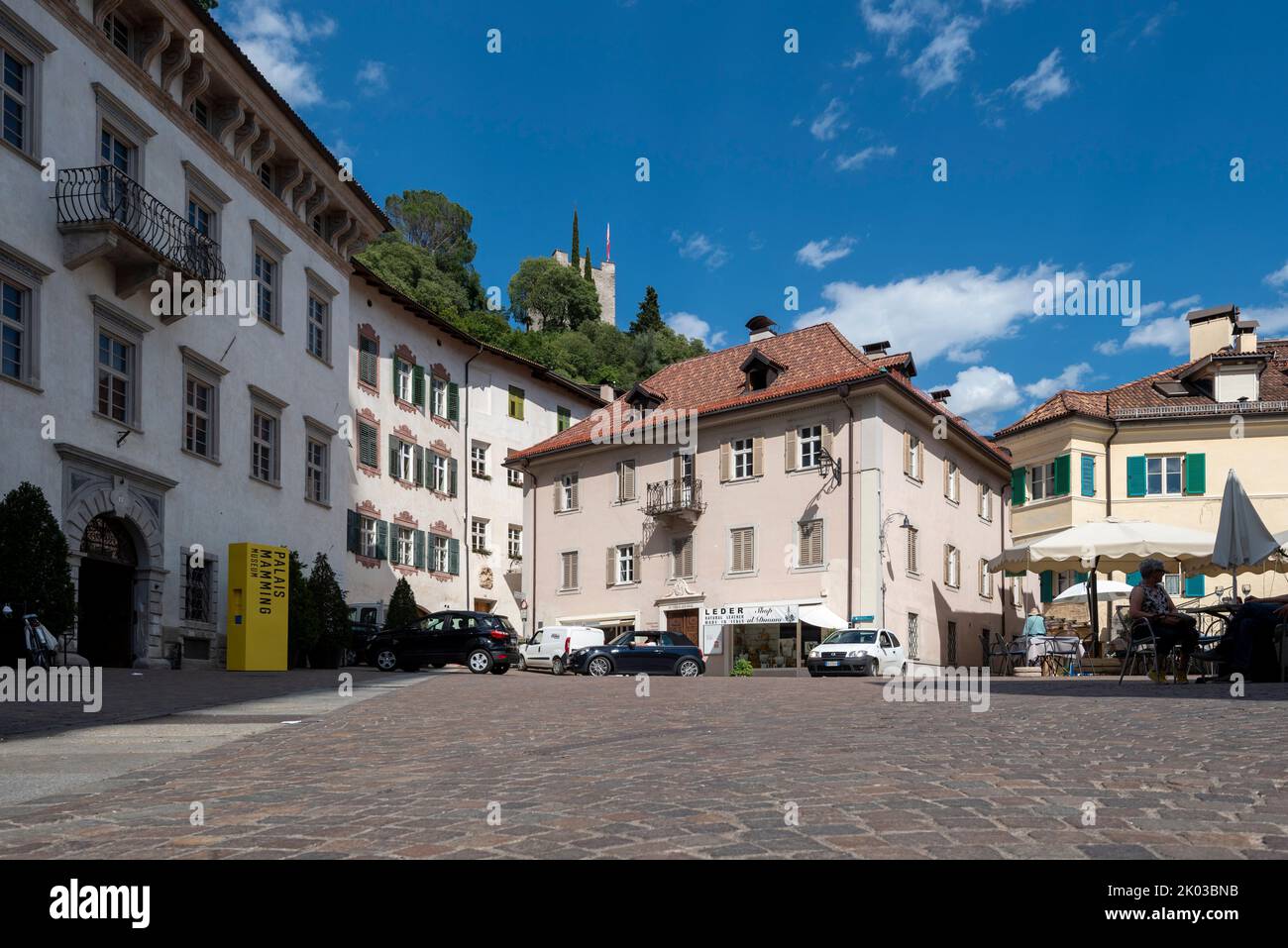 Palais Mamming, museum in the historic old town, Merano, South Tyrol ...
