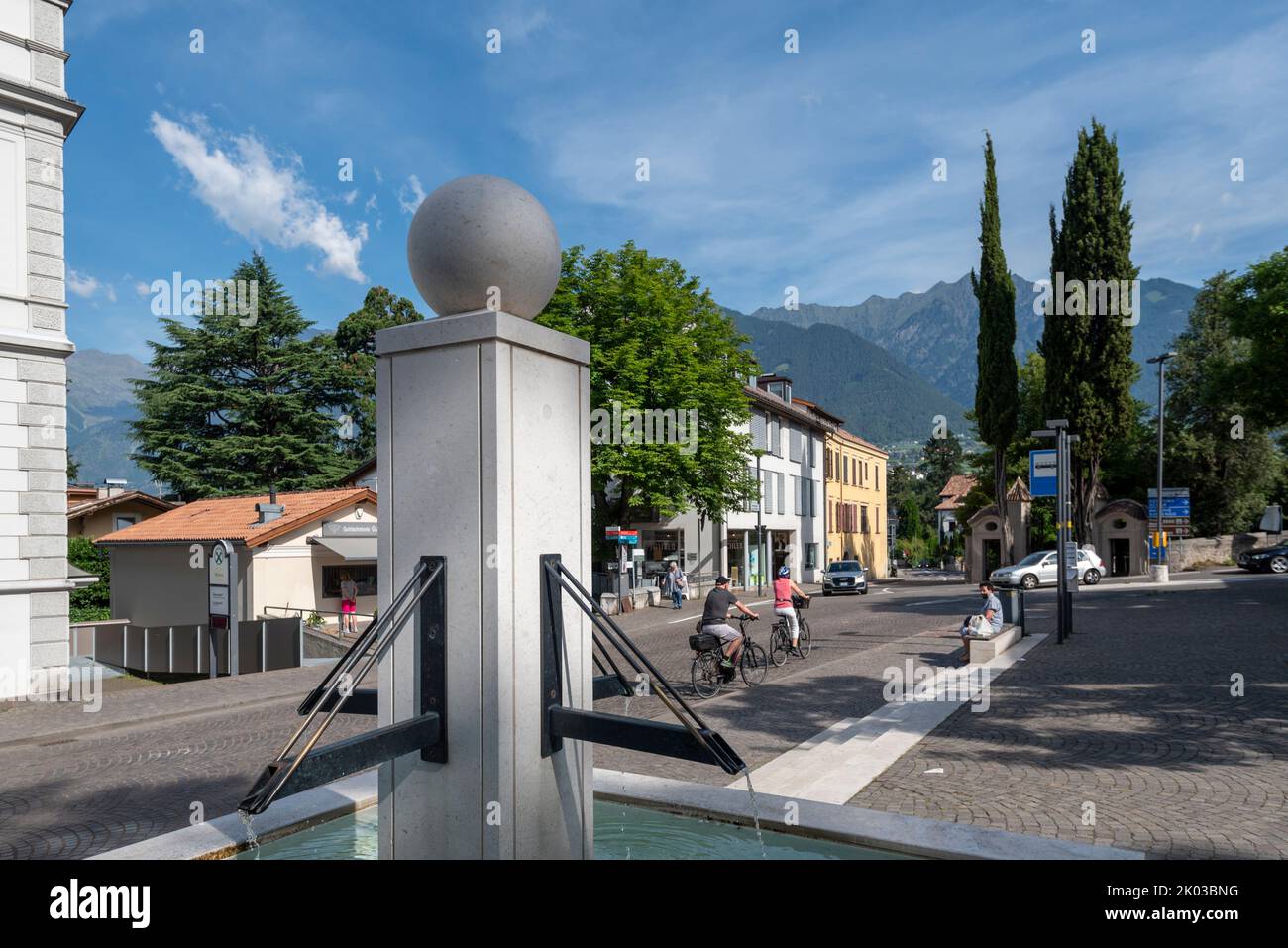 Spa town merano hi-res stock photography and images - Alamy