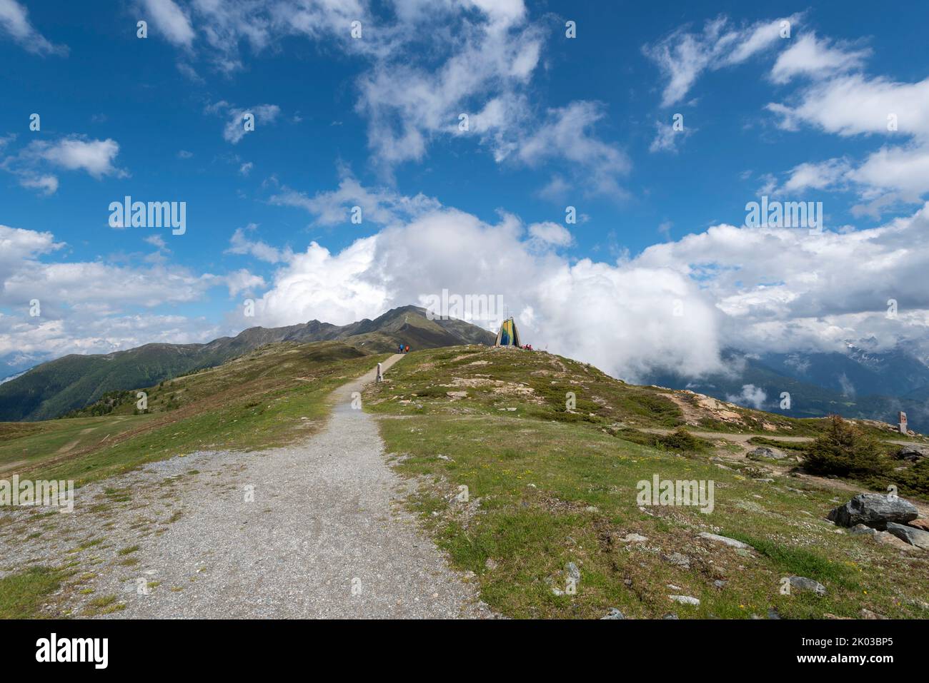 Ascent to the glanderspitze hi-res stock photography and images - Alamy