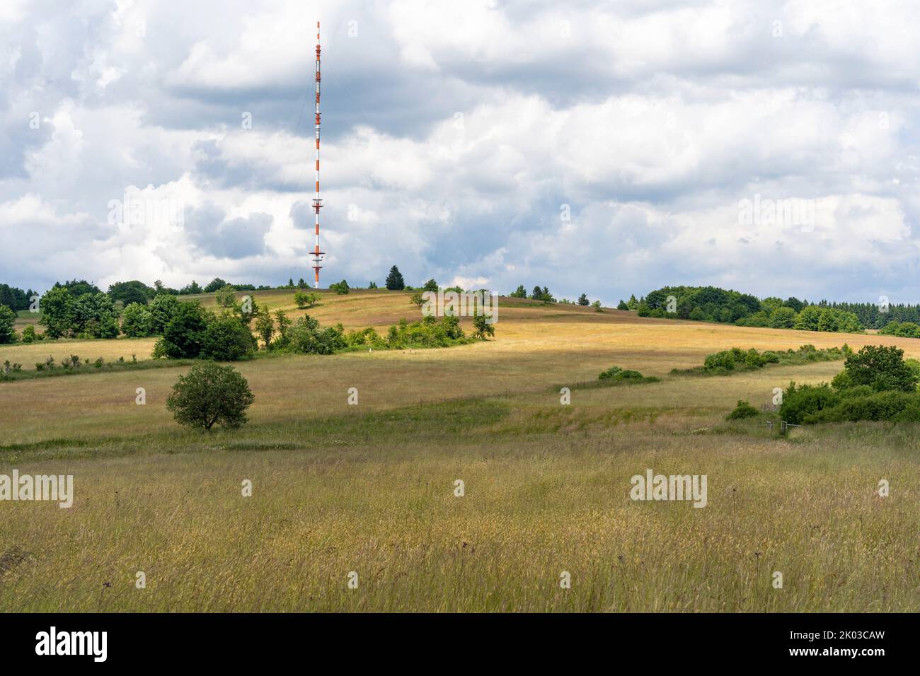 The Lange Rhön Nature Reserve in the core zone of the Rhön Biosphere ...