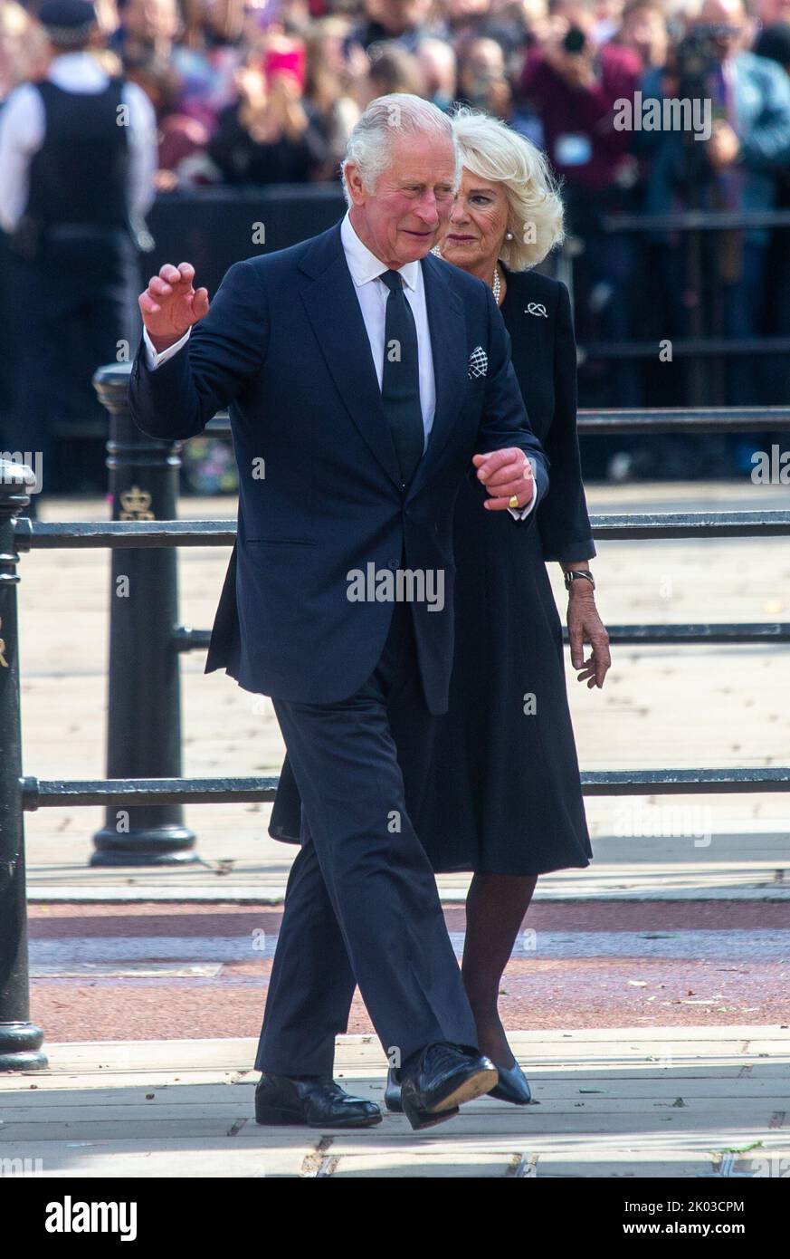 London, England, UK. 9th Sep, 2022. King CHARLES III and Queen Consort ...