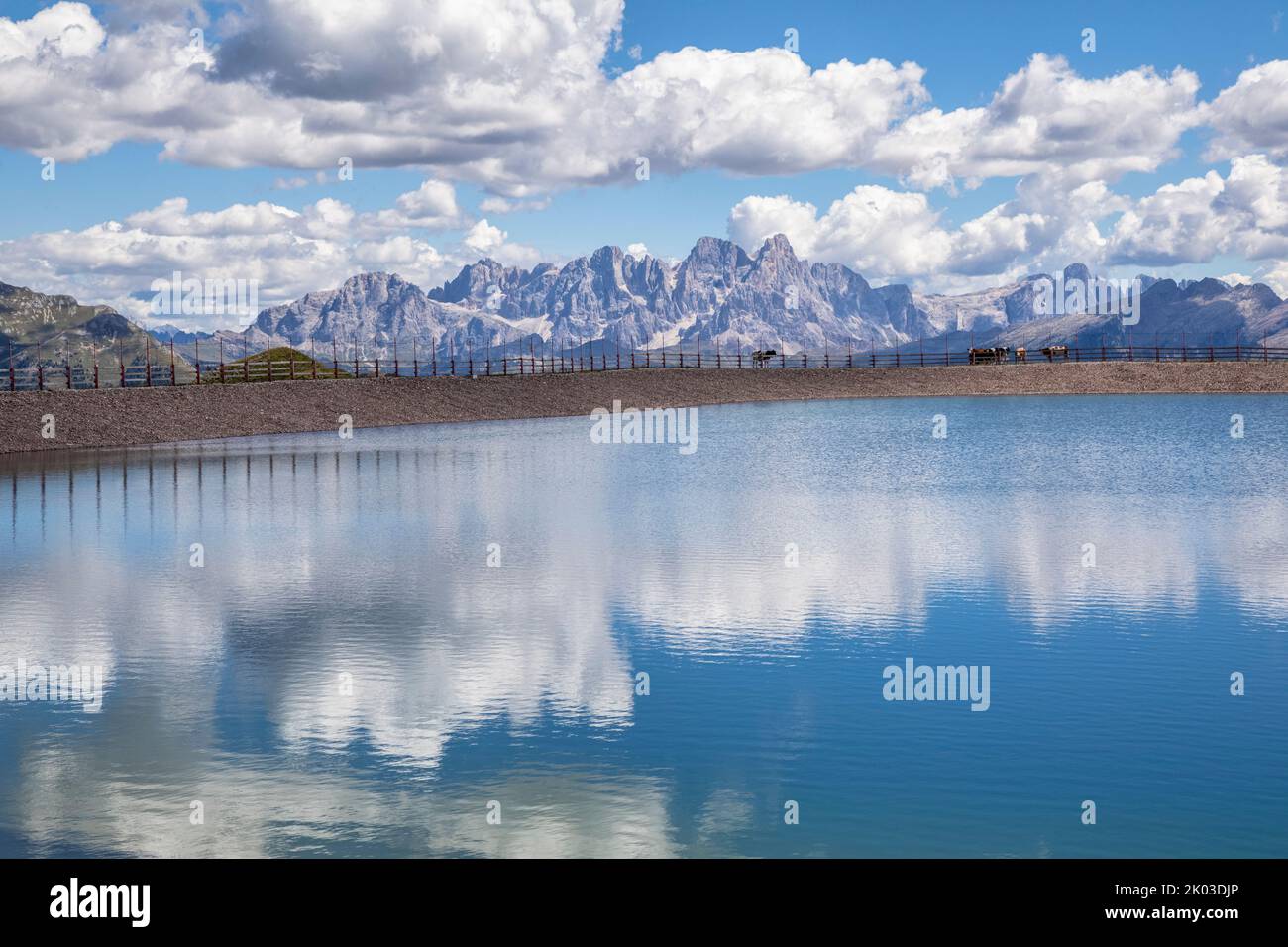 Italia, Trentino, province of Trento, Predazzo, Fiemme valley ...