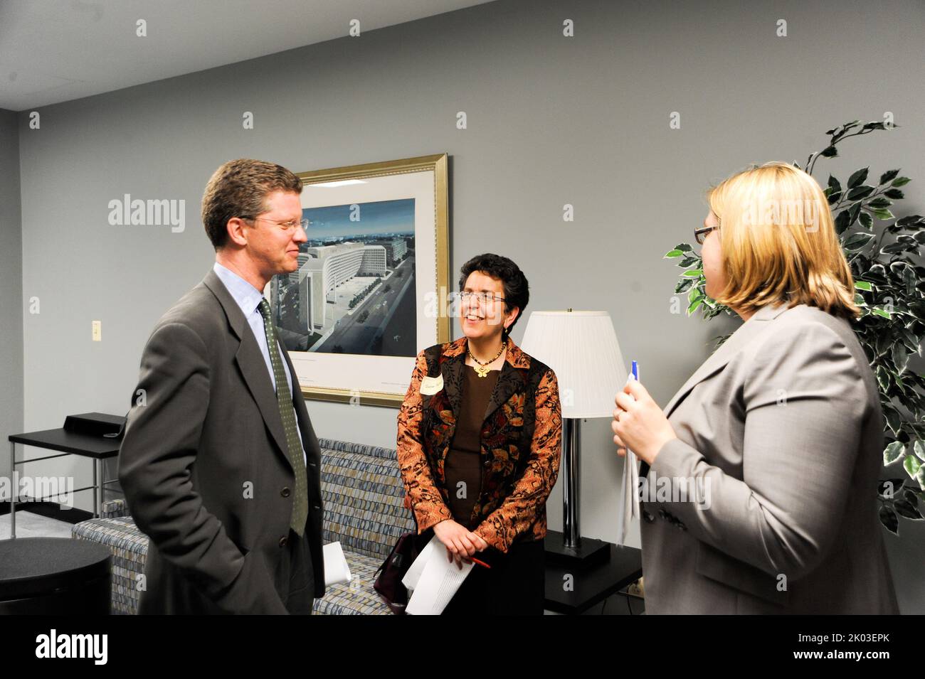 Secretary Shaun Donovan, senior HUD officials, White House Director of ...