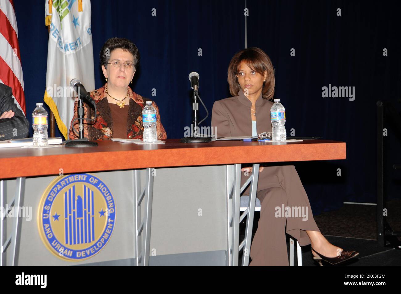 Secretary Shaun Donovan, senior HUD officials, White House Director of ...