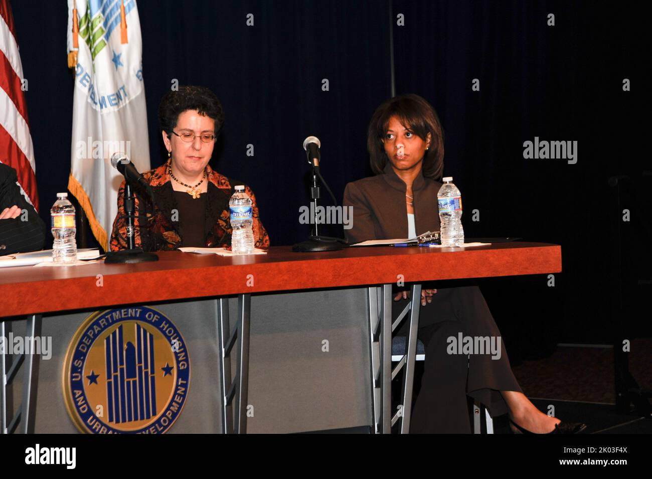 Secretary Shaun Donovan, senior HUD officials, White House Director of ...