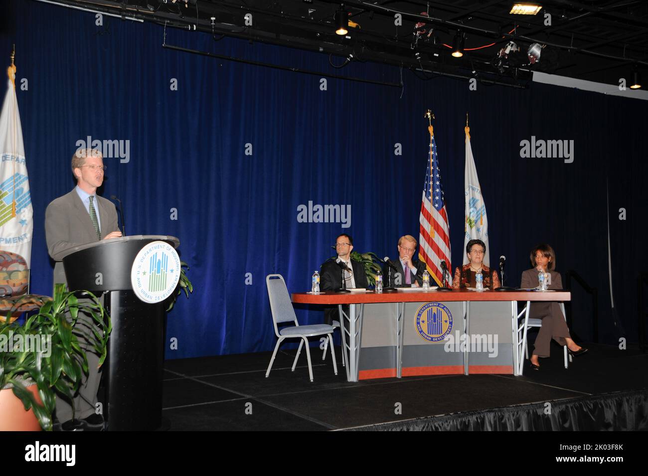 Secretary Shaun Donovan, senior HUD officials, White House Director of ...