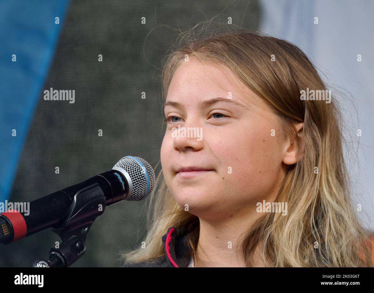 STOCKHOLM, SWEDEN - SEPTEMBER 9,2022 : Greta Thunberg and Fridays for ...