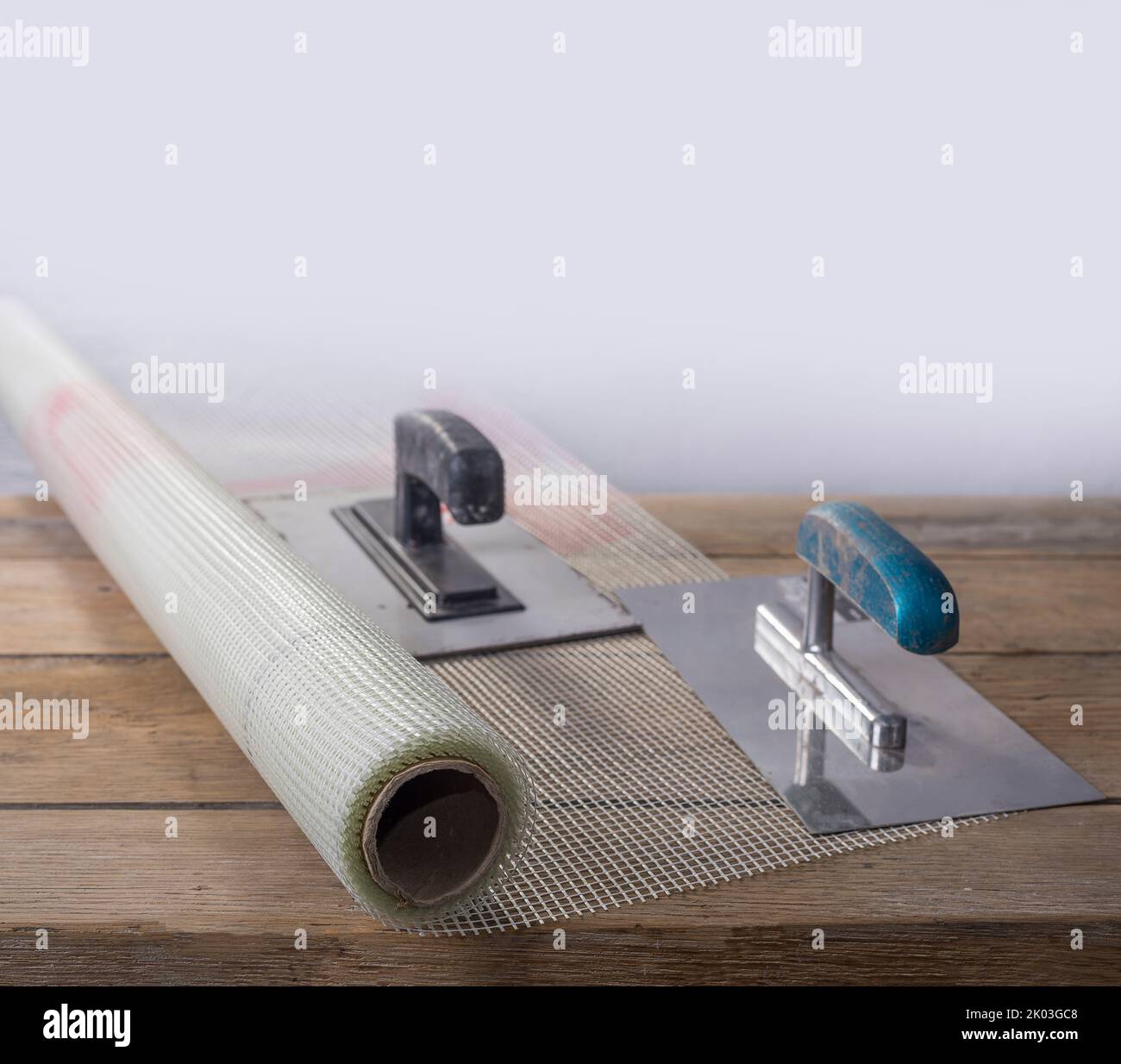 Fiberglass Reinforcing Plastering Mesh used for plaster work with ...