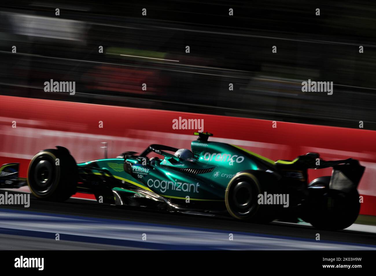 Sebastian Vettel (GER) Aston Martin F1 Team AMR22. Italian Grand Prix ...