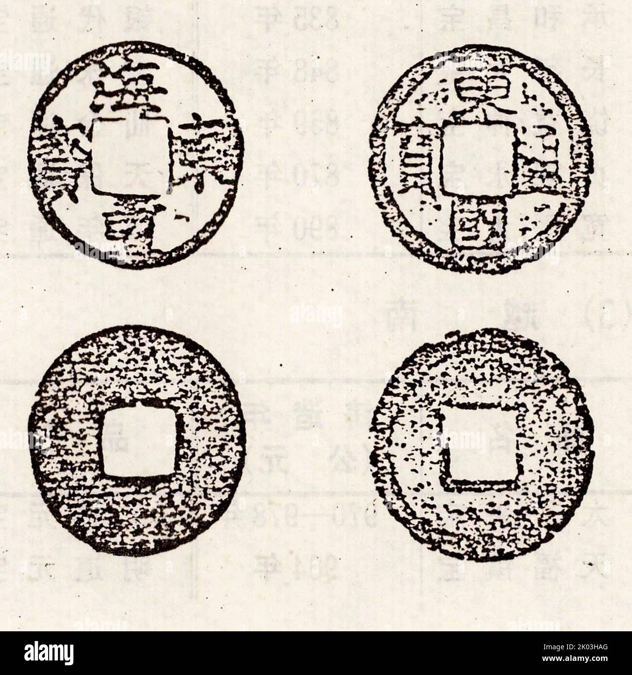 Ancient Chinese coinage includes some of the earliest known coins ...