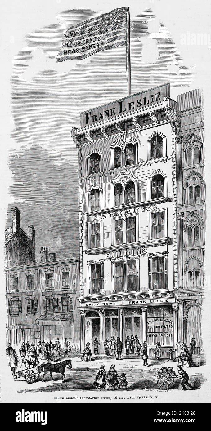 1860 newspaper hi-res stock photography and images - Alamy