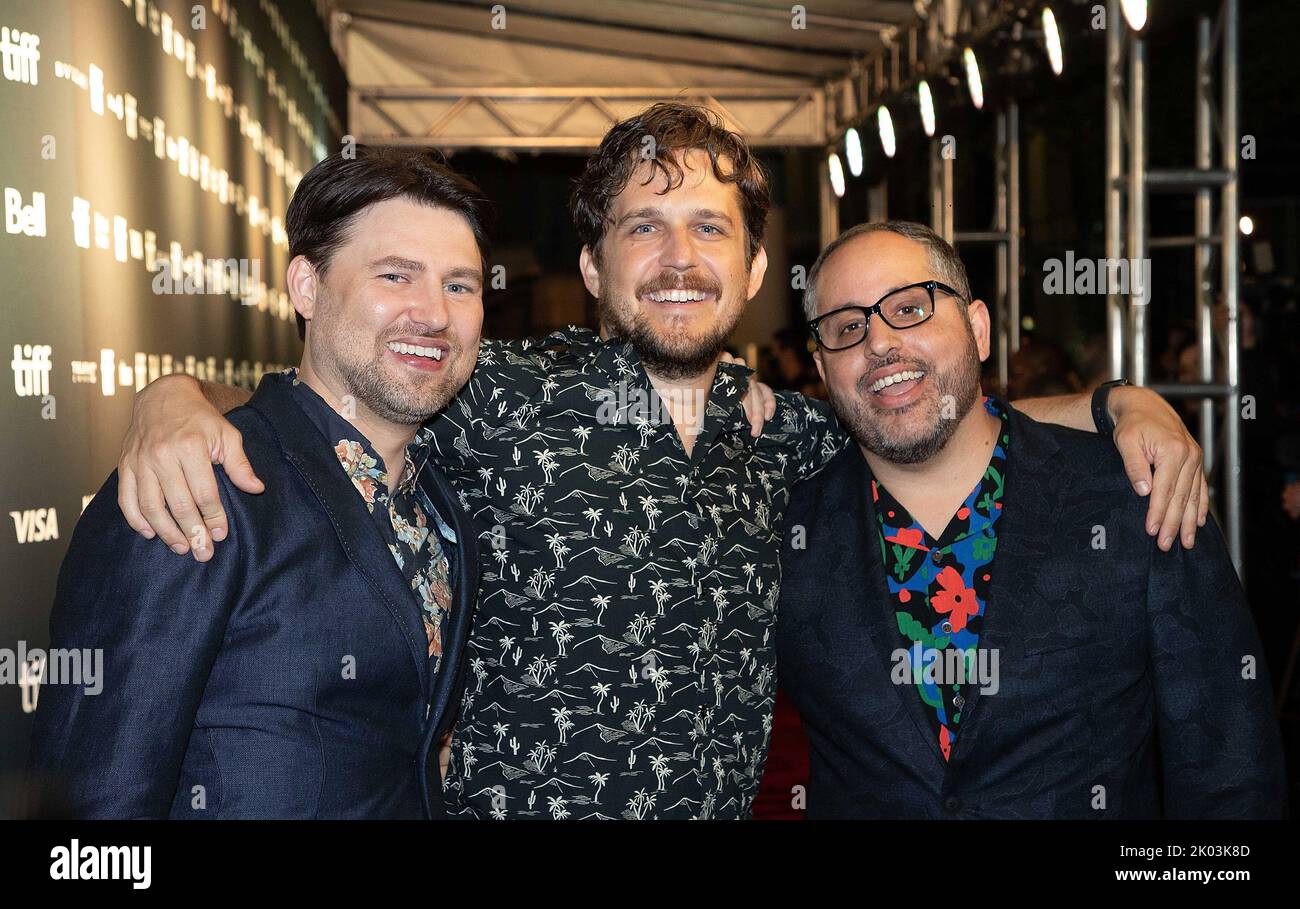 Toronto, Canada. 08th Sep, 2022. Mike James Gallagher, Anthony Vanchure ...