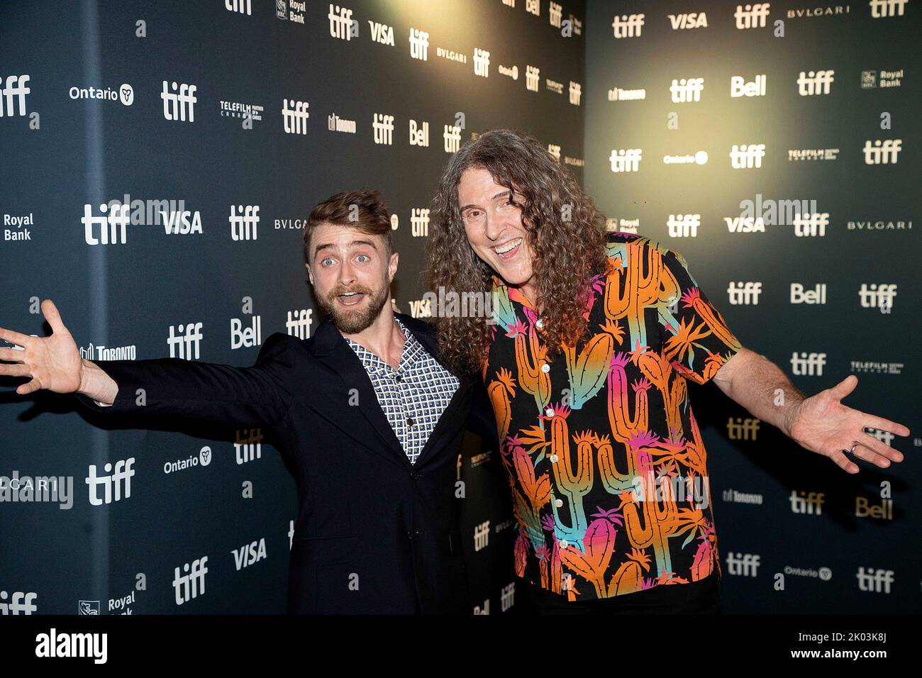 Toronto, Canada. 08th Sep, 2022. Daniel Radcliffe and Weird Al ...