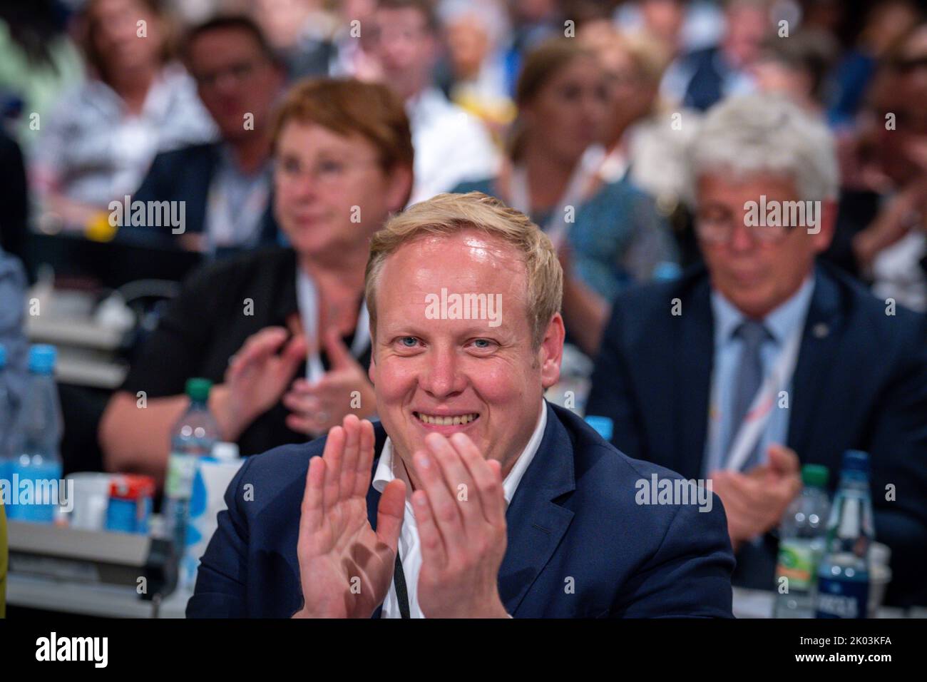Hanover, Germany. 09th Sep, 2022. Tilman Kuban, chairman of the Junge ...