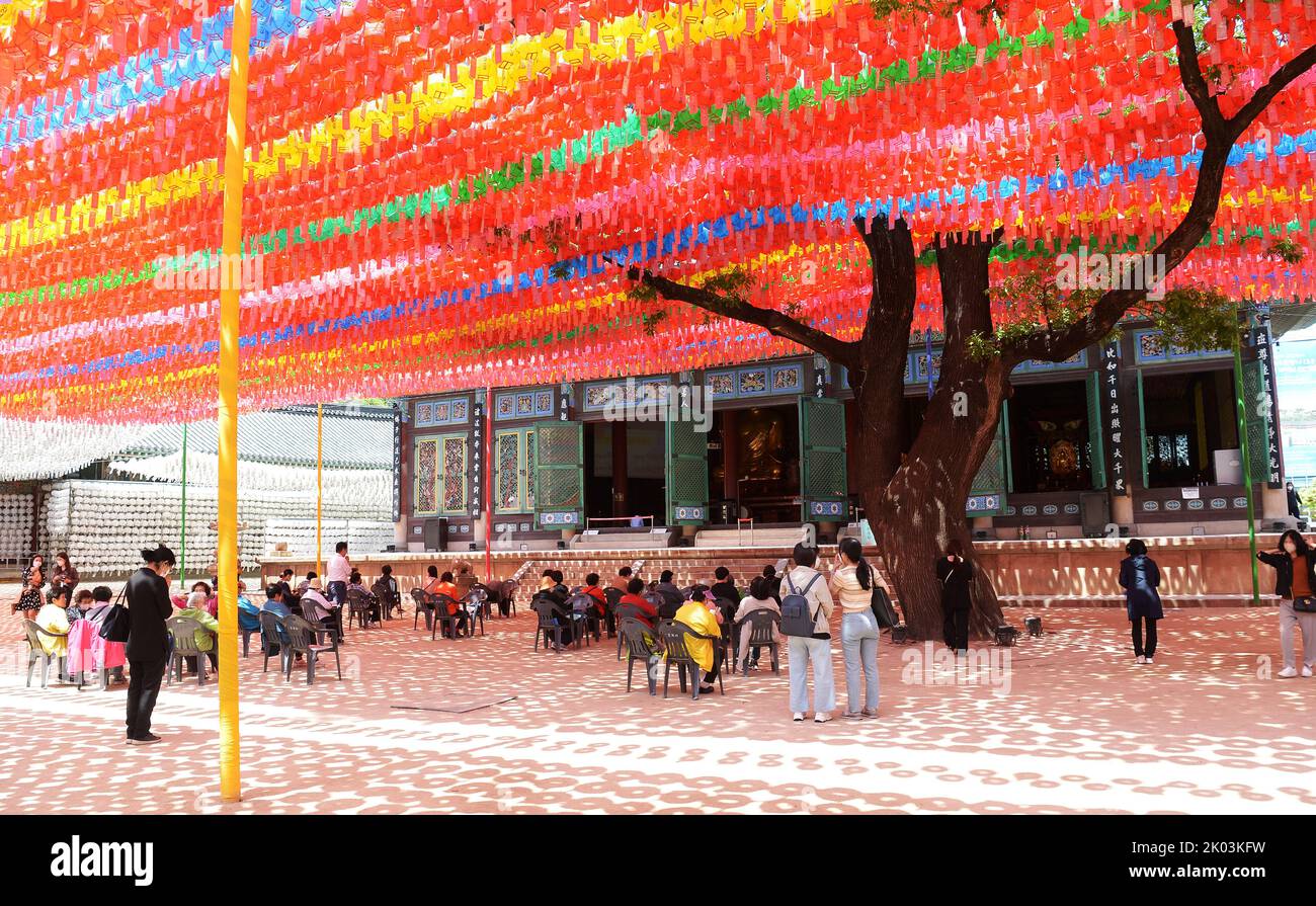 Jogyesa (Jogye Temple) is the chief temple of the Jogye Order of Korean ...