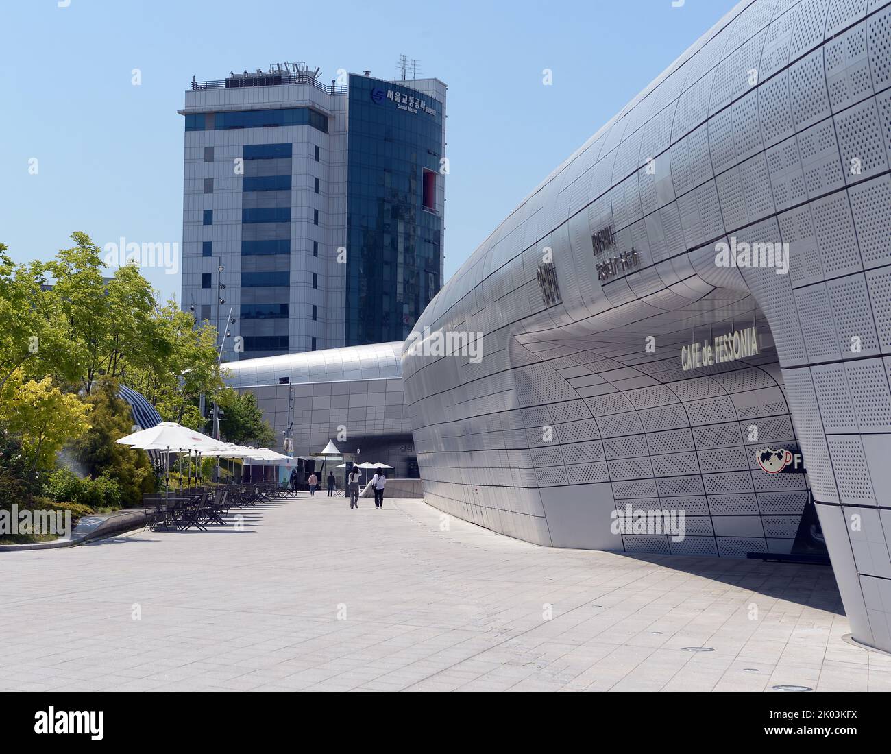 The Dongdaemun Design Plaza, abbreviated as DDP, is a major urban ...