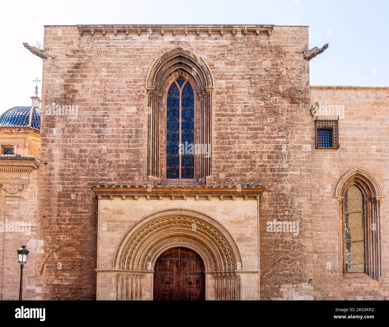 Medieval building features in Valencia, Spain Stock Photo - Alamy