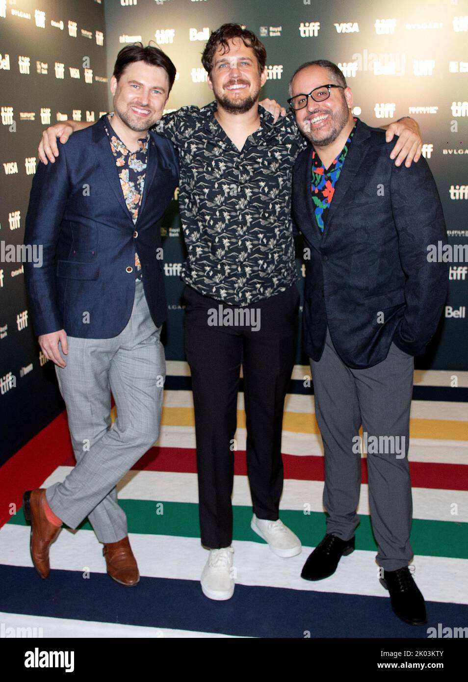 Mike James Gallagher, Anthony Vanchure, Tony Solis attend the "Weird ...