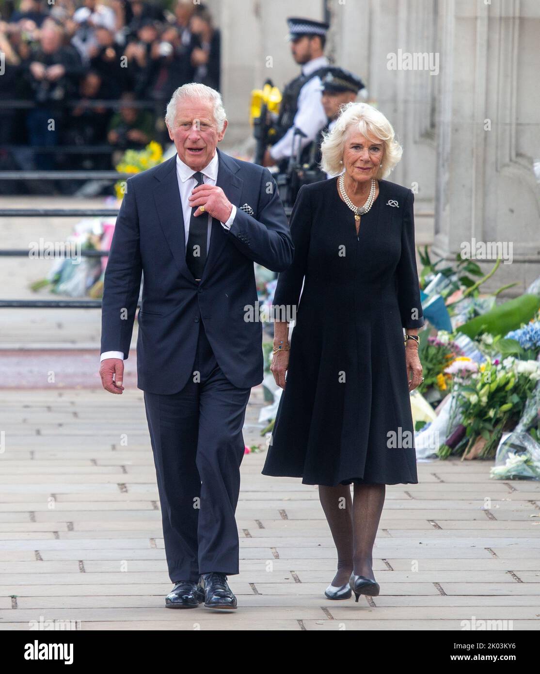 London, England, UK. 9th Sep, 2022. King CHARLES III and Queen Consort ...