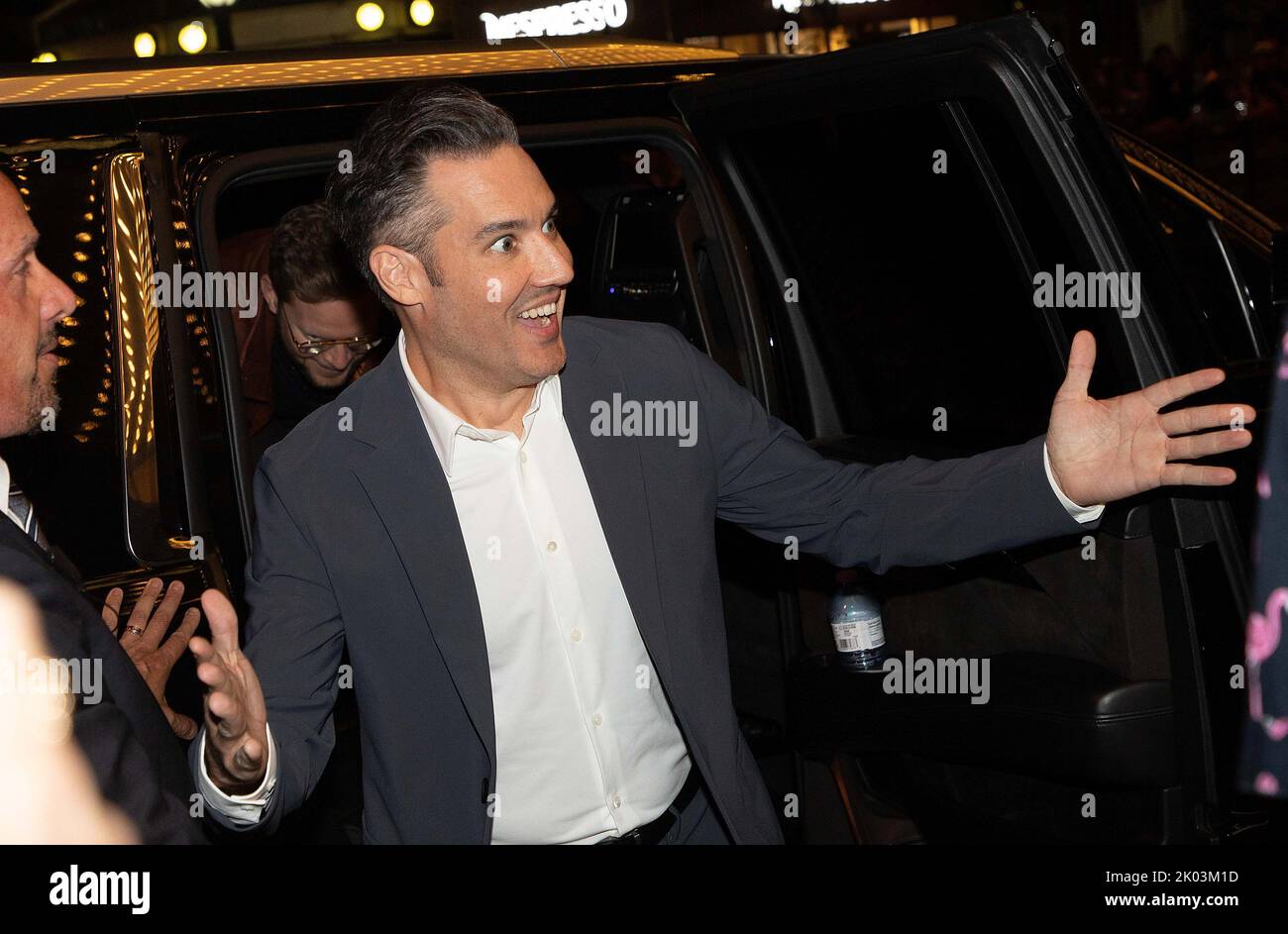 Eric Appel attends the "Weird: The Al Yankovic Story" Premiere during ...