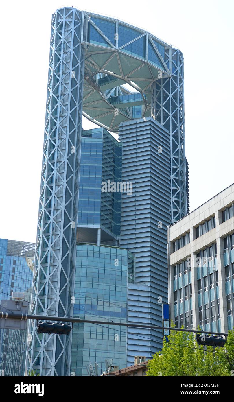 Seoul south korea construction hi-res stock photography and images - Alamy