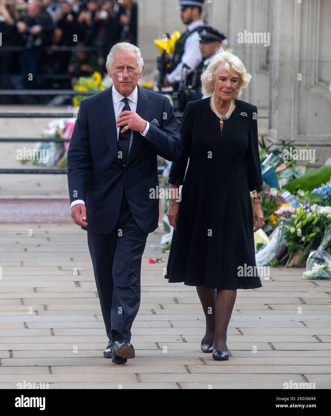 London, England, UK. 9th Sep, 2022. King CHARLES III and Queen Consort ...