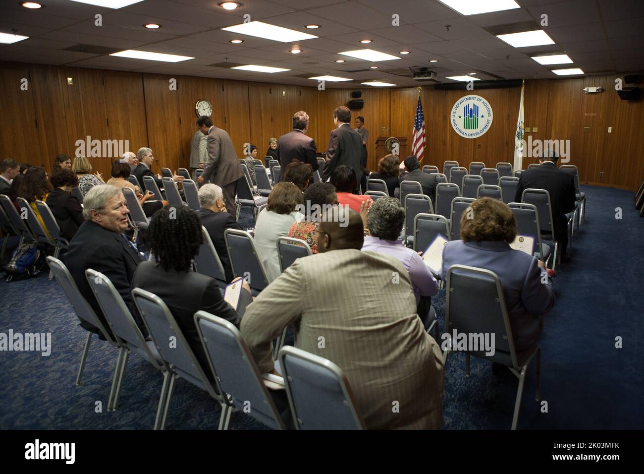 Swearing In ceremony for senior officials group, including Janet ...
