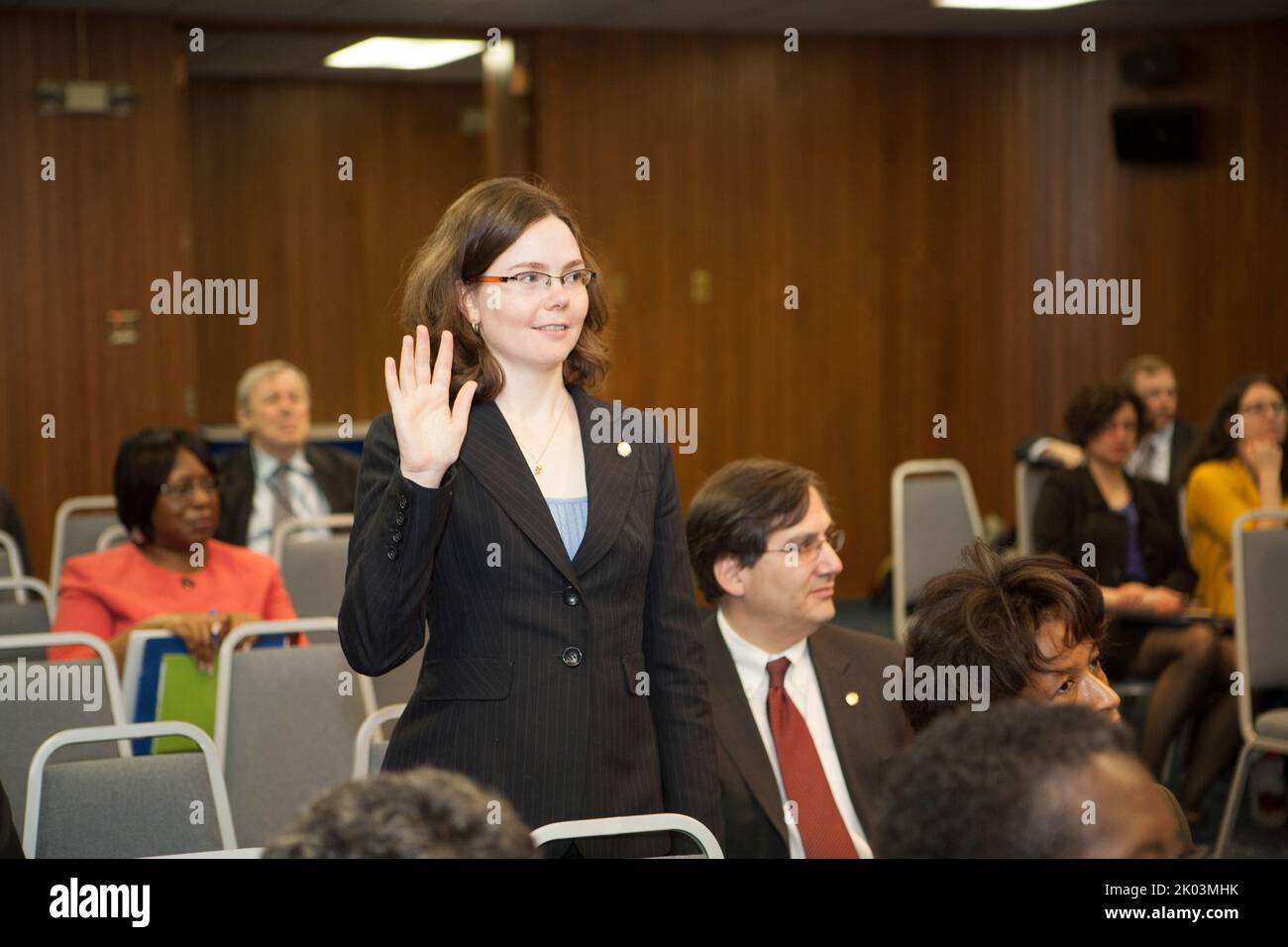 Swearing In ceremony for senior officials group, including Janet ...