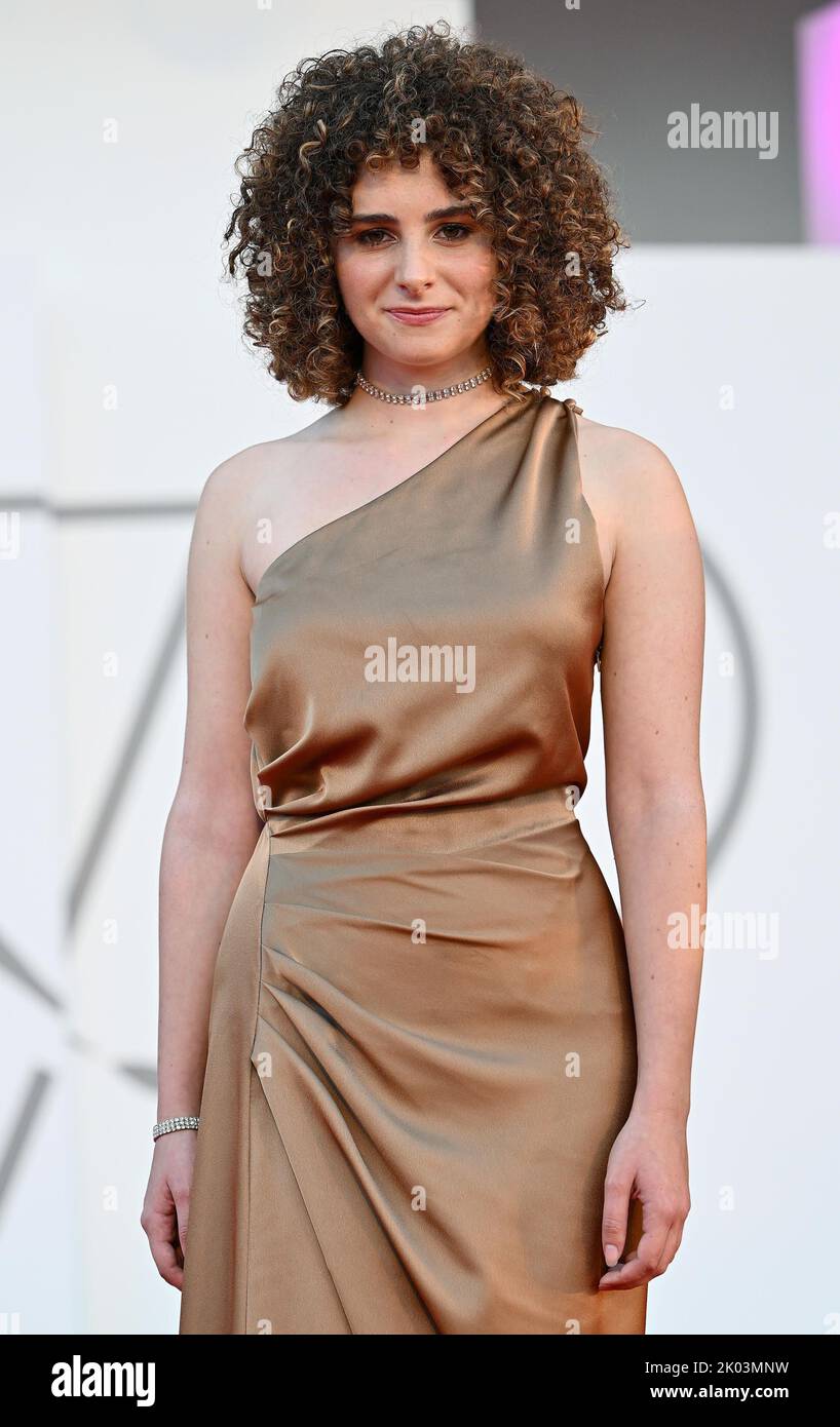 September 9, 2022, VENICE: Italian actor Flaminia Mancin arrives for ...
