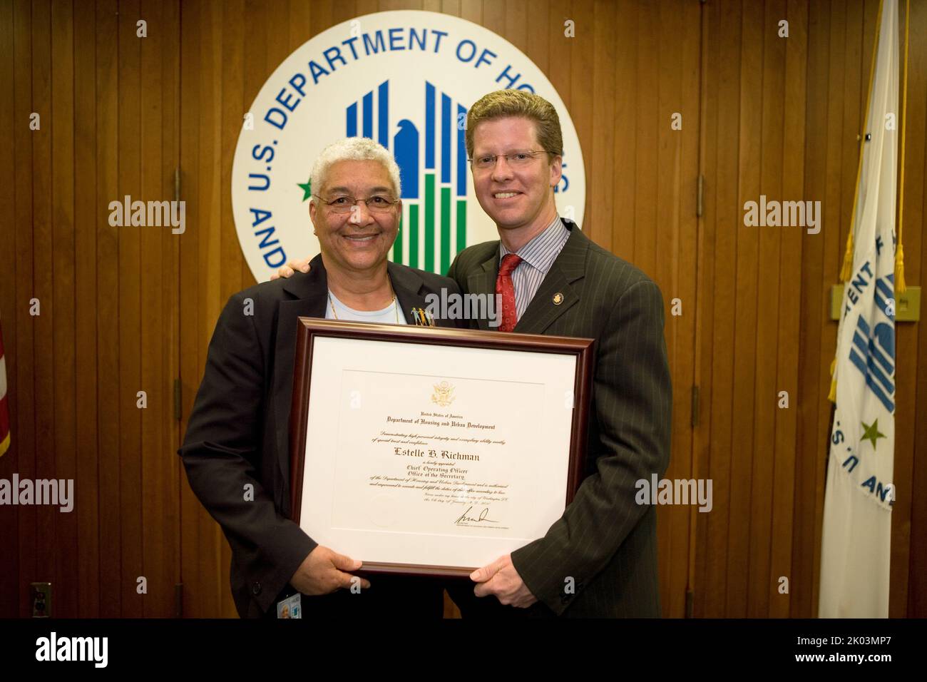 Swearing In ceremony for senior officials group, including Janet ...