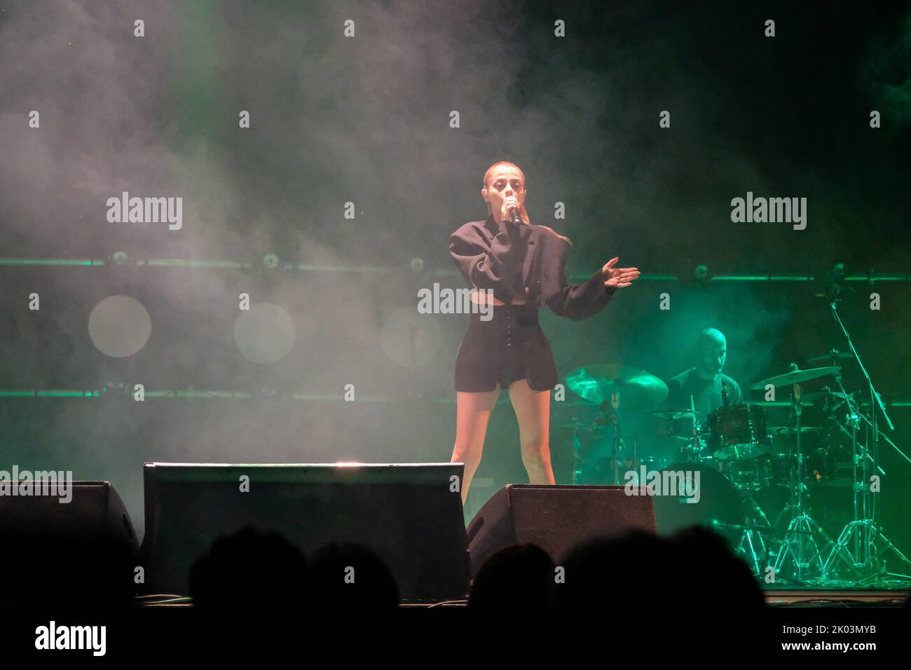 Annalisa during the Italian singer Music Concert ANNALISA - Nuda10Club ...