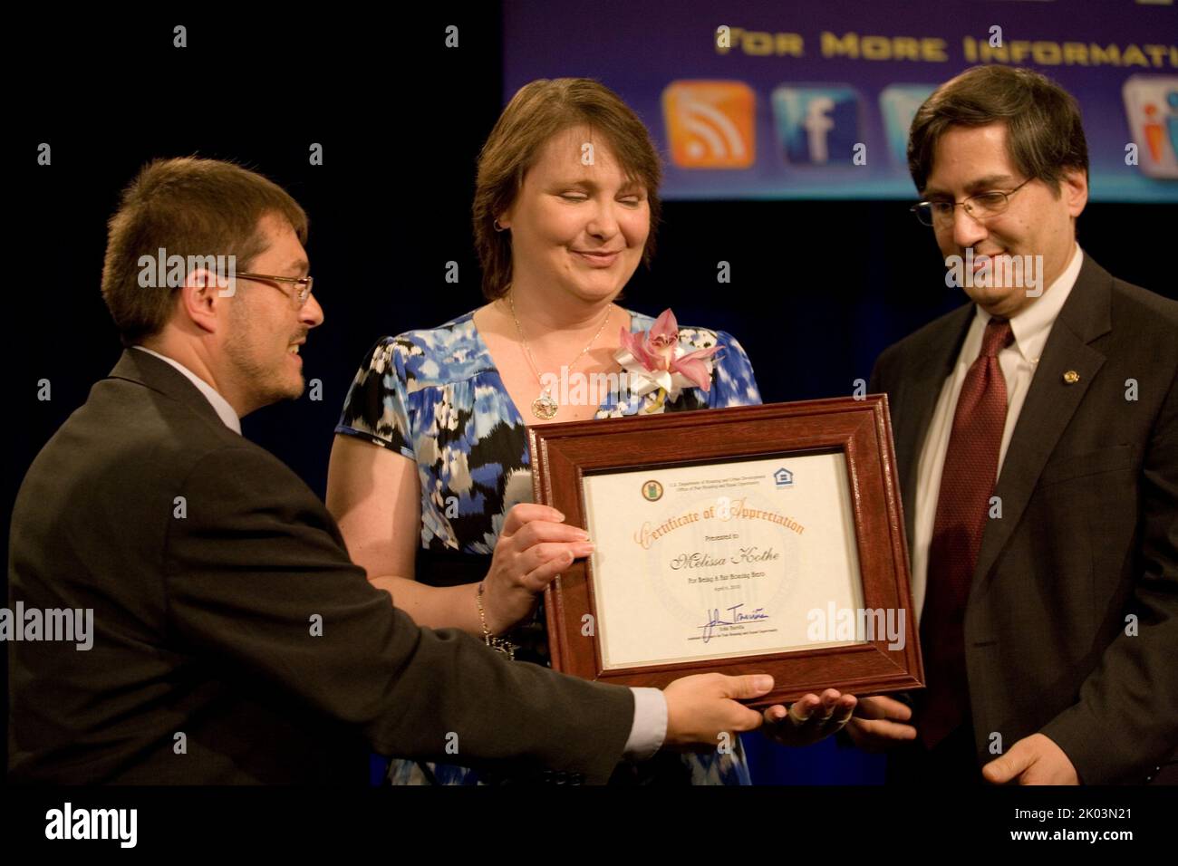 Fair Housing Month program ("Fair Housing 2010--Time to Act"), HUD ...