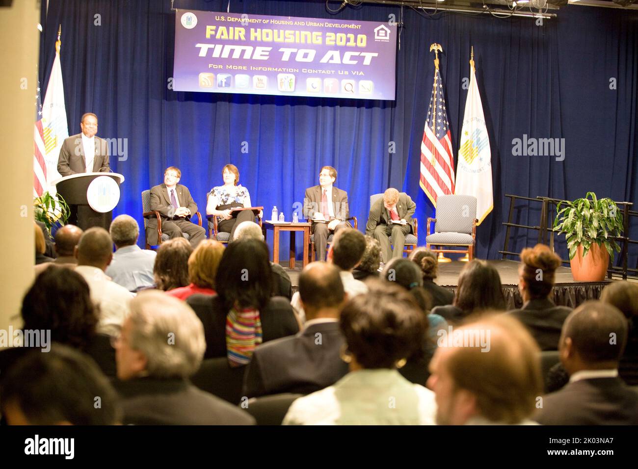 Fair Housing Month program ("Fair Housing 2010--Time to Act"), HUD ...