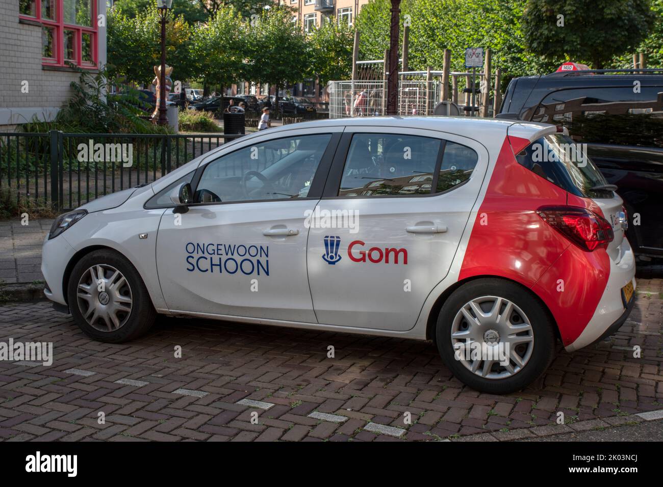 Gom Company Car At Amsterdam The Netherlands 7-9-2022 Stock Photo - Alamy