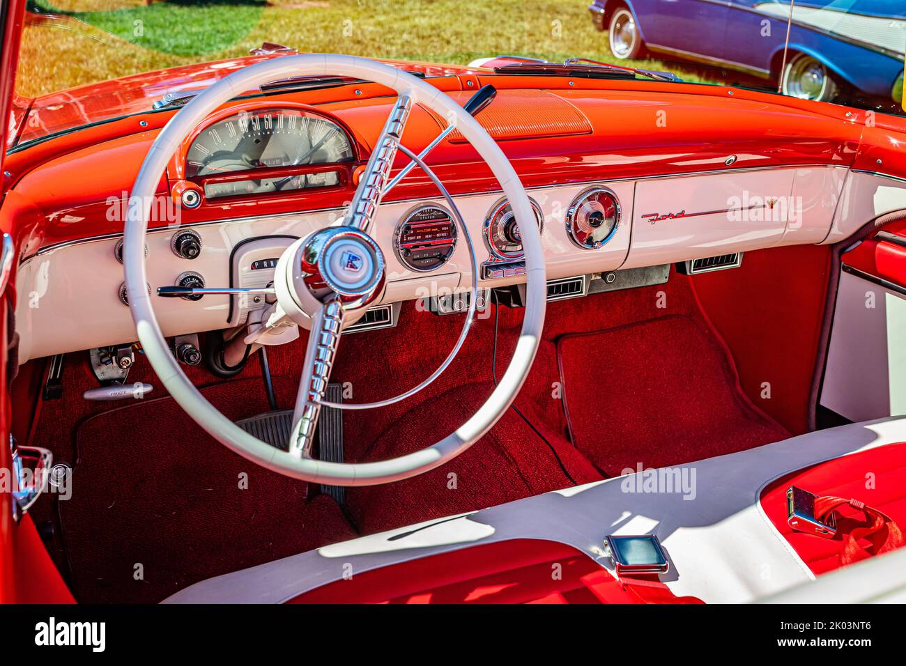 Falcon Heights, MN - June 17, 2022: High perspective detail interior ...