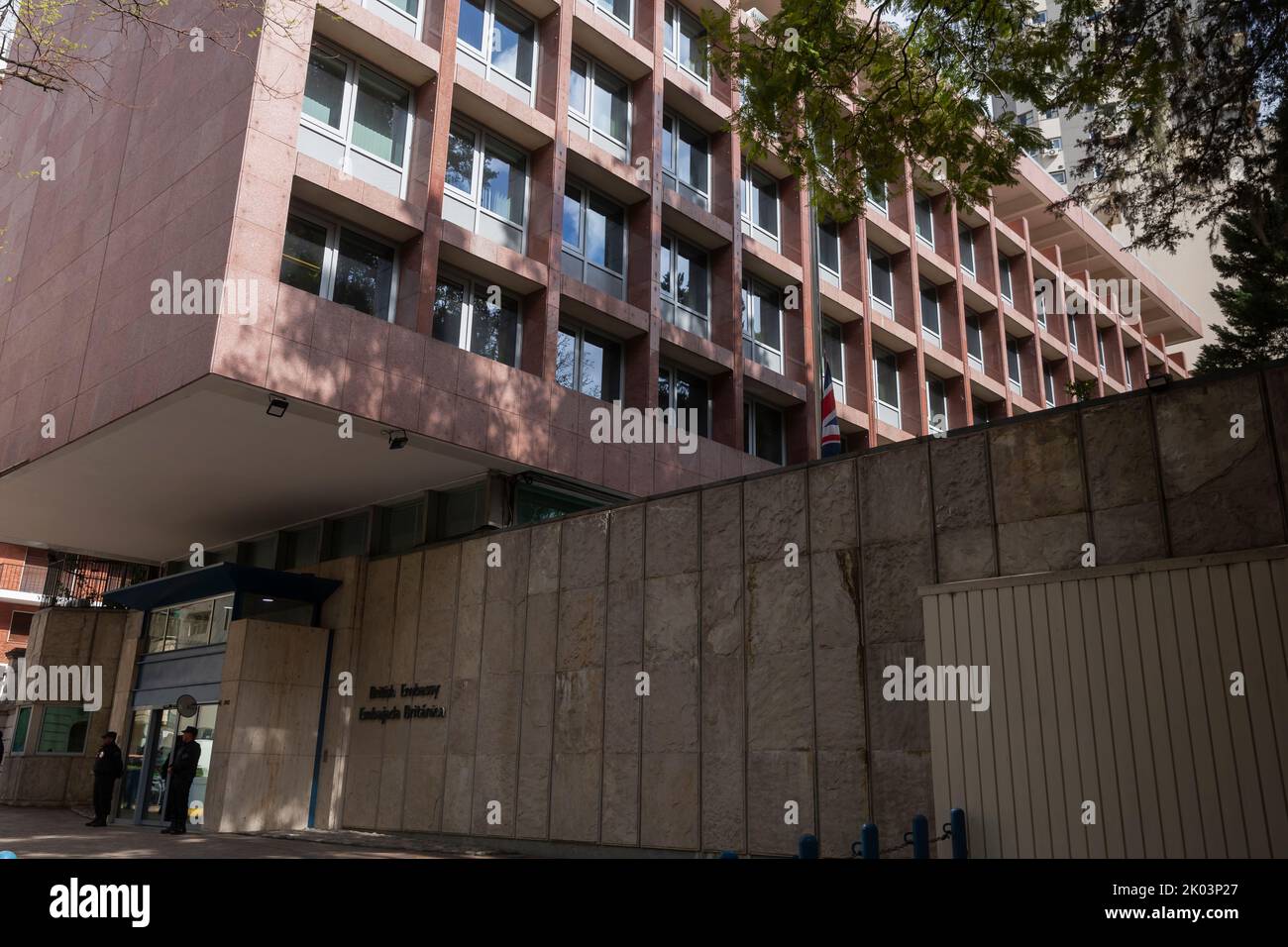 Buenos Aires, Argentina, 9th September, 2022. On the death of Her ...