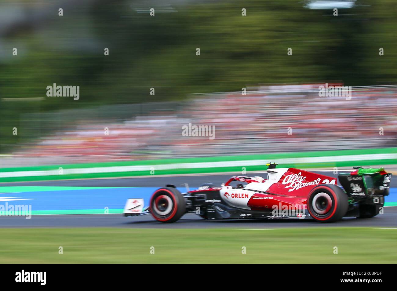 Guanyu Zhou (CIN) Alfa Romeo C42 during FORMULA 1 PIRELLI GRAN PREMIO D ...