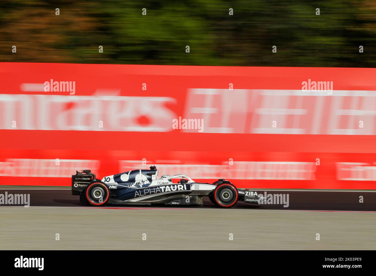 Pierre Gasly (FRA) Alpha Tauri AT03 during FORMULA 1 PIRELLI GRAN PREMIO D’ITALIA 2022, Monza ...