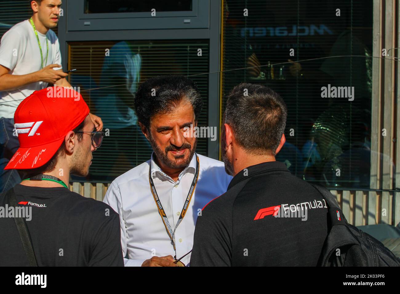 Mohammed Bin Sulayem (EAU) - FIA President during FORMULA 1 PIRELLI GRAN PREMIO D’ITALIA 2022 ...