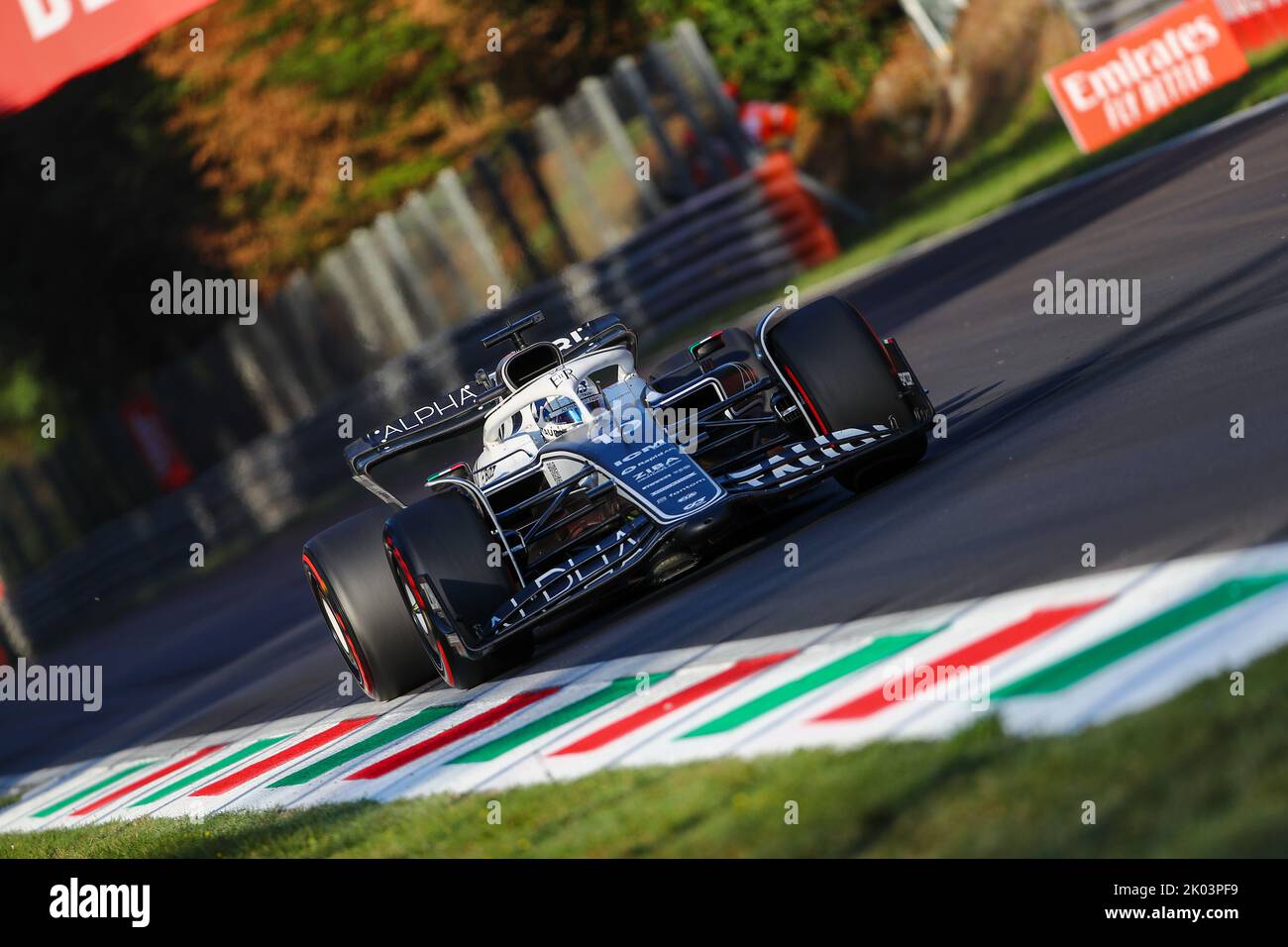 Pierre Gasly (FRA) Alpha Tauri AT03 during FORMULA 1 PIRELLI GRAN PREMIO D’ITALIA 2022, Monza ...