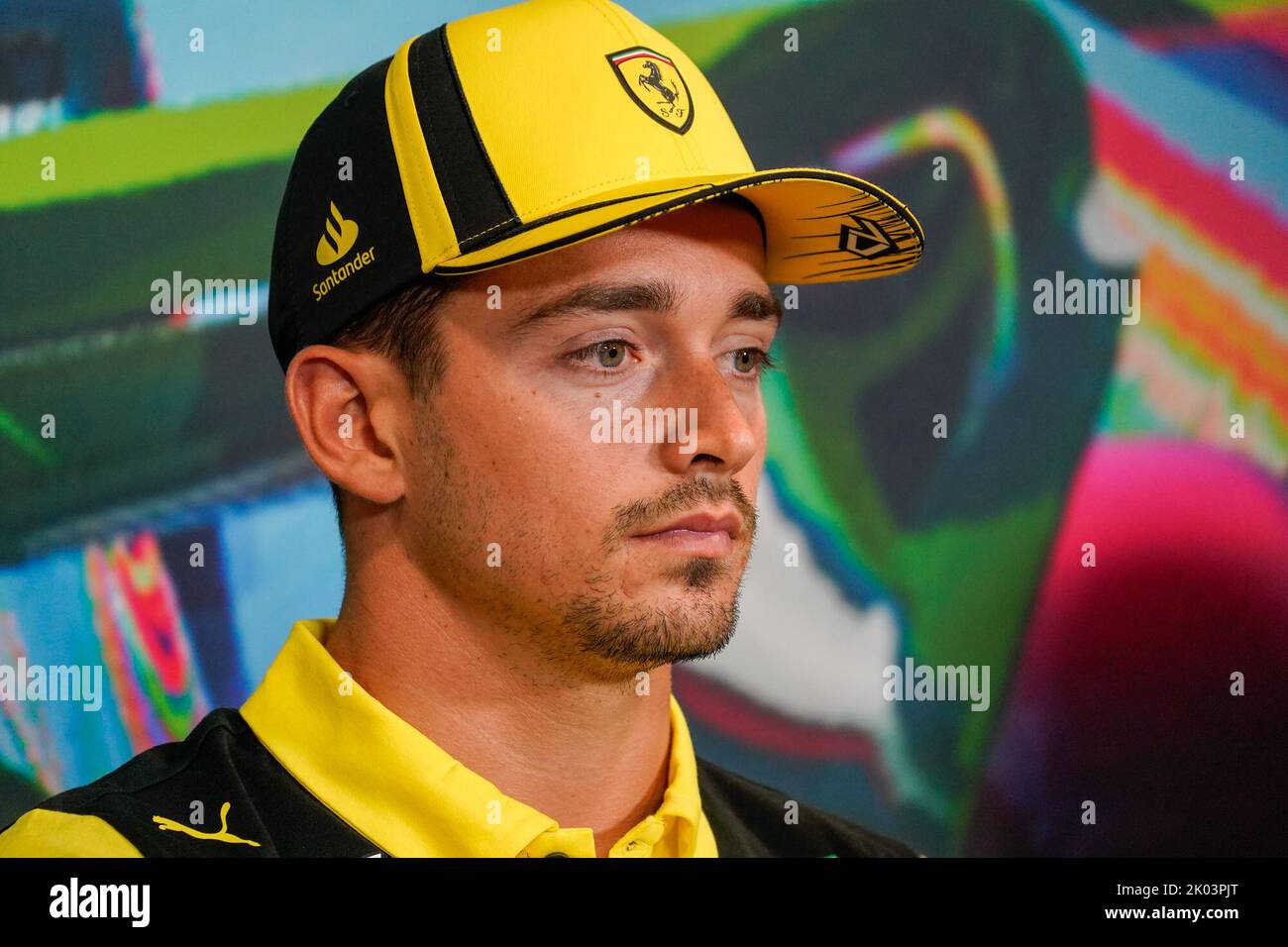 Monza, MB, Italy. 9th Sep, 2022. Charles Leclerc (MON) Ferrari F1-75 ...