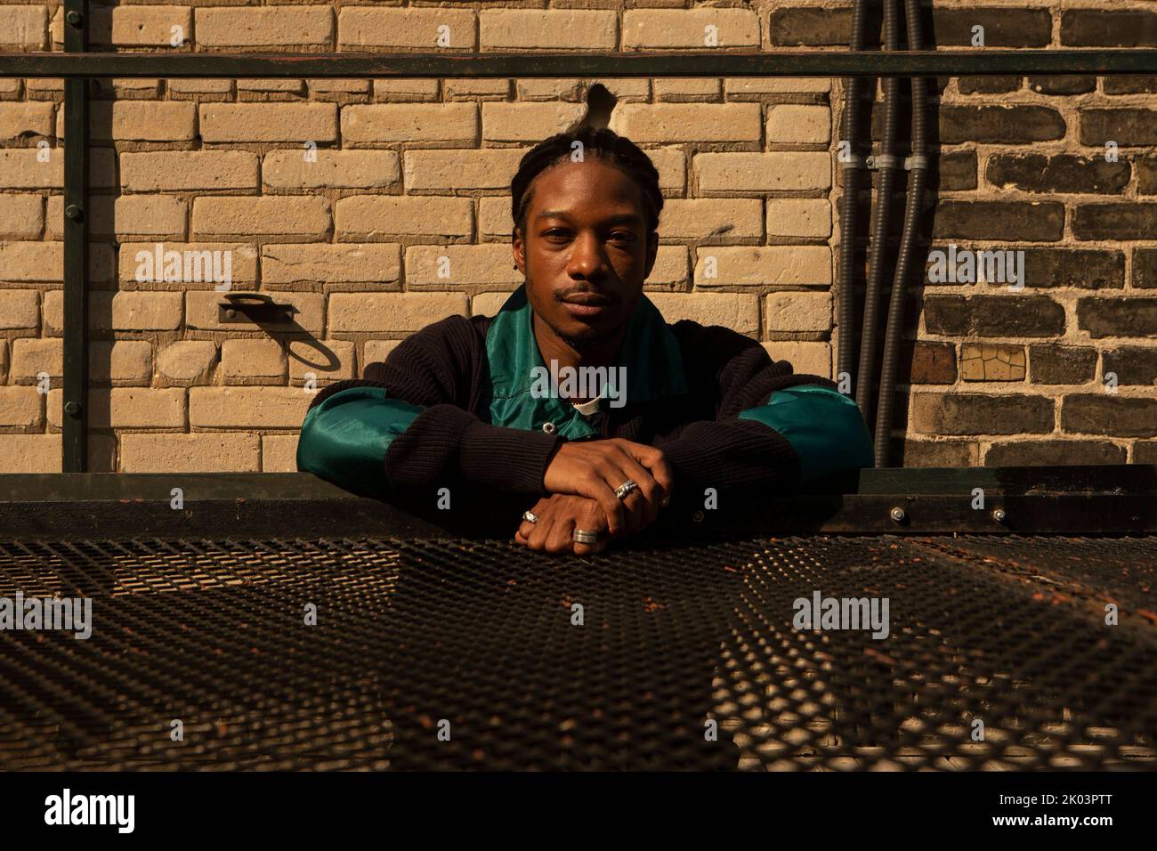 Actor Lamar Johnson poses for a portrait in Toronto, Friday, Sept. 9 ...