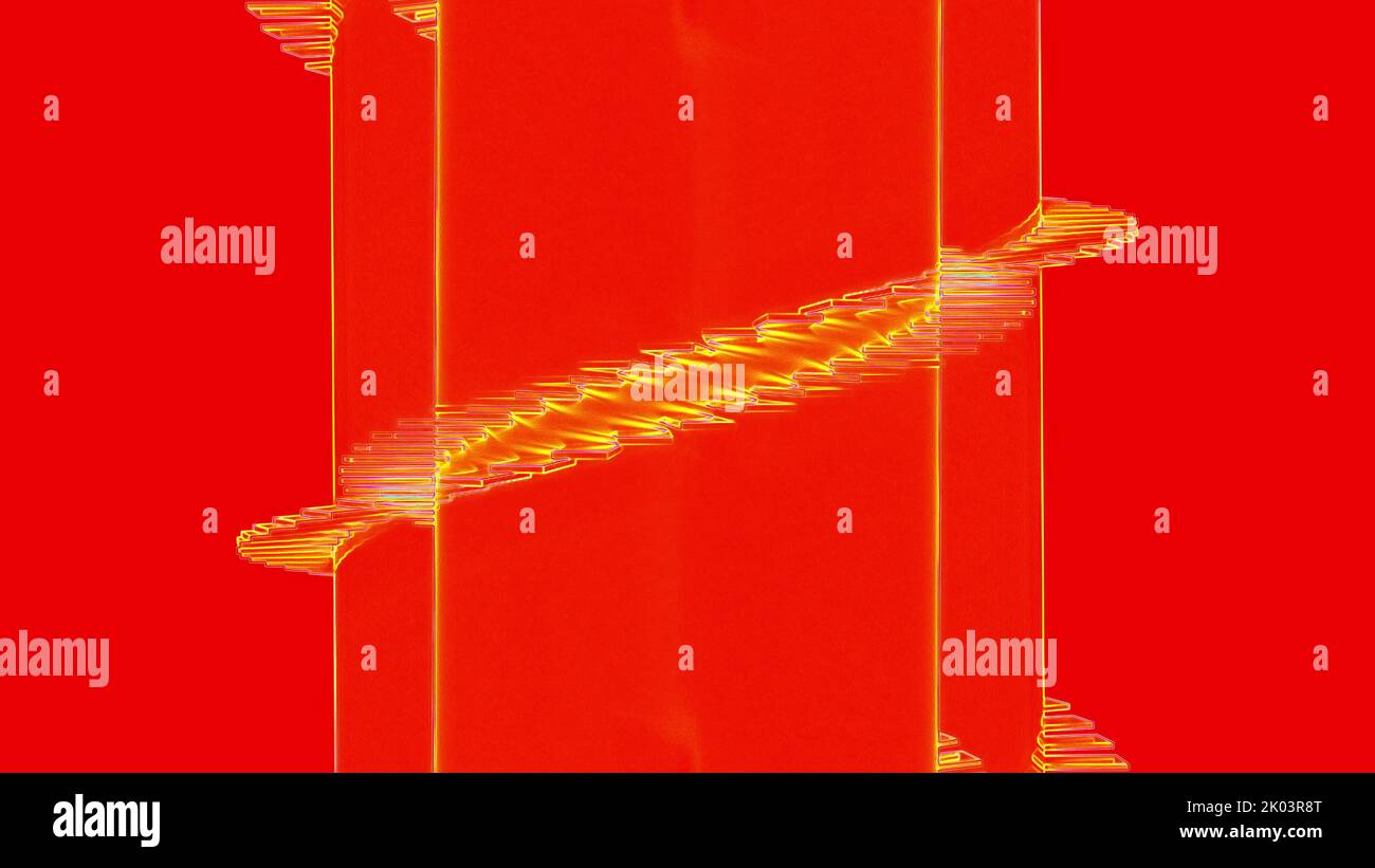 Purple abstraction. Computer generated 3d render Stock Photo - Alamy