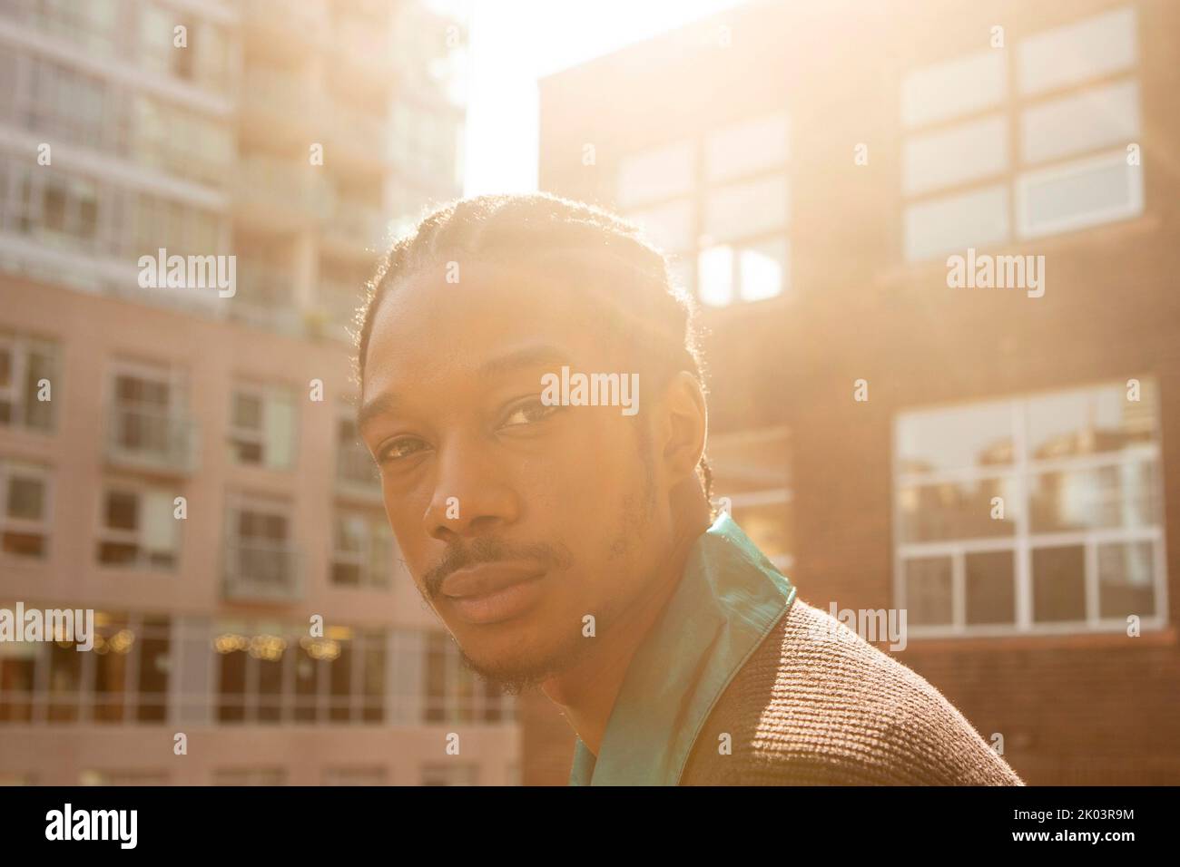 Actor Lamar Johnson poses for a portrait in Toronto, Friday, Sept. 9 ...