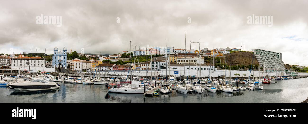 Angra do Heroismo city, Azores islands, unesco world heritage Stock ...