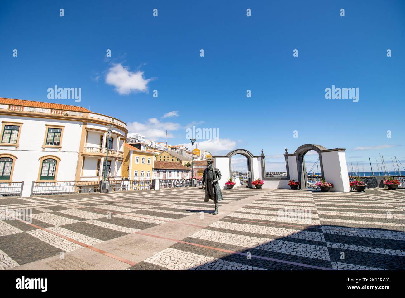 Angra do Heroismo city, Azores islands, unesco world heritage Stock ...