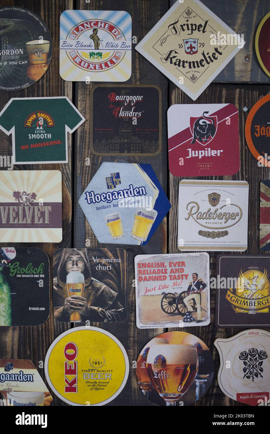 Vintage German Beer Labels