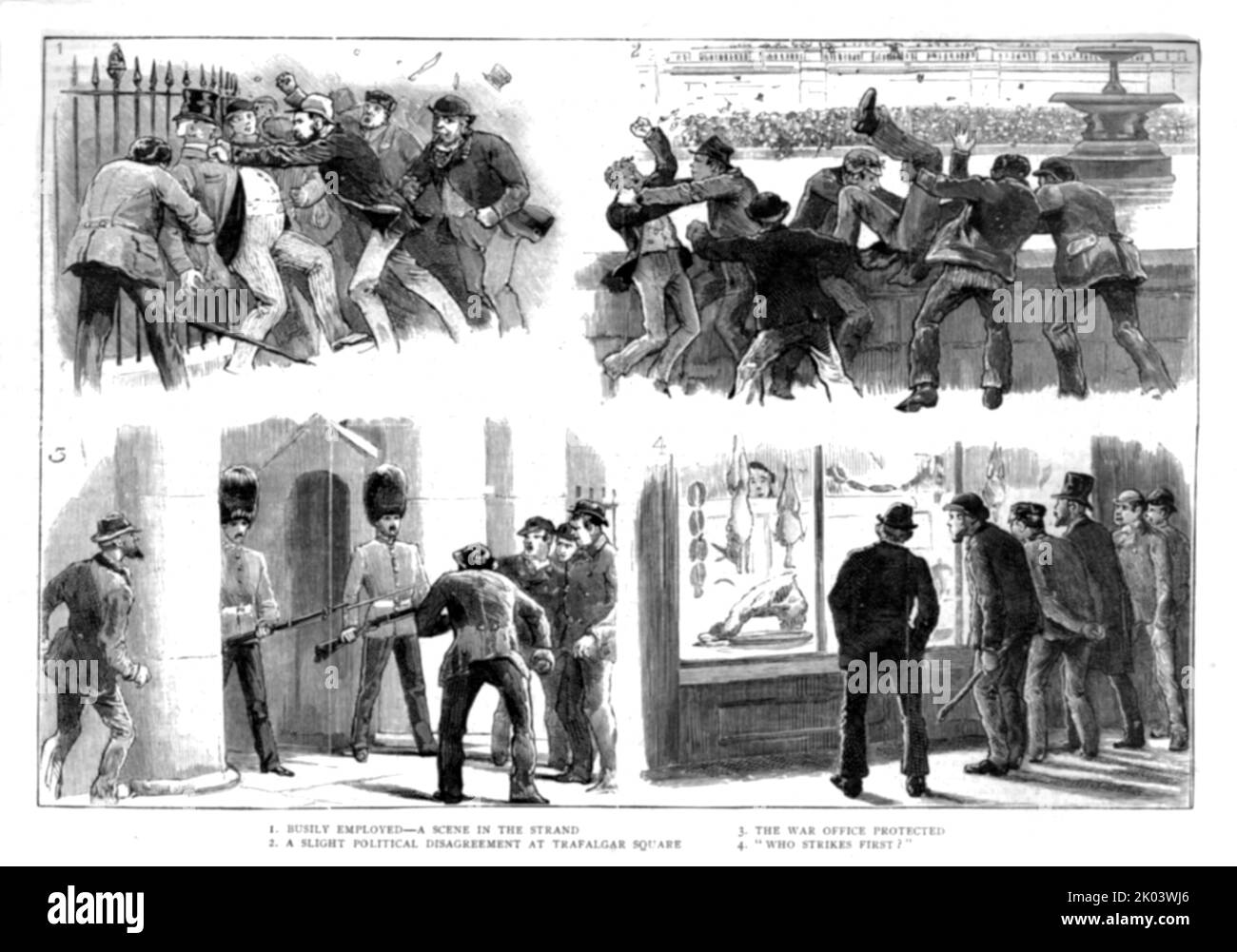 Pall mall riots hi-res stock photography and images - Alamy